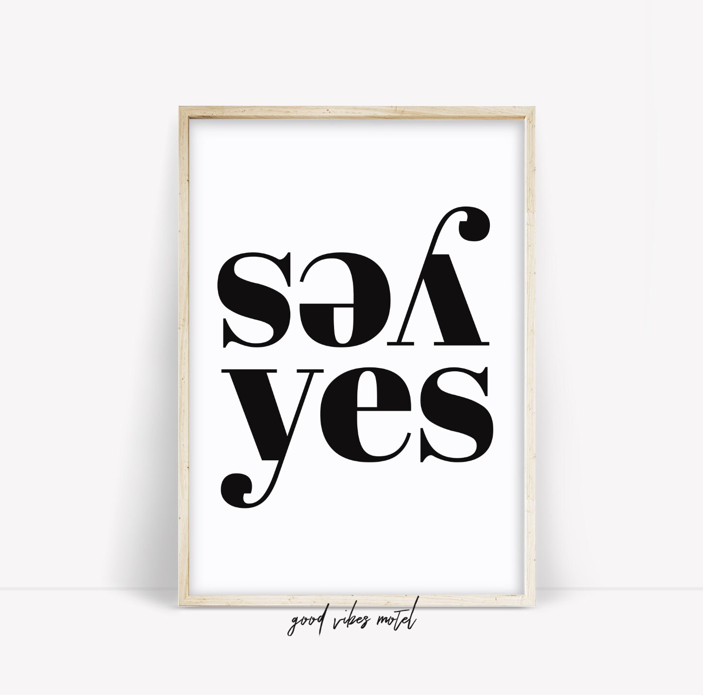Typography Poster Typography Wall Art Fashion Poster Digital | Etsy