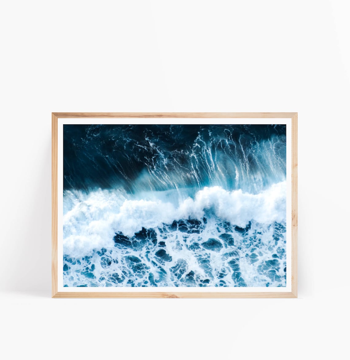 Ocean Wave Photography Blue Ocean Print Coastal Wall Decor - Etsy