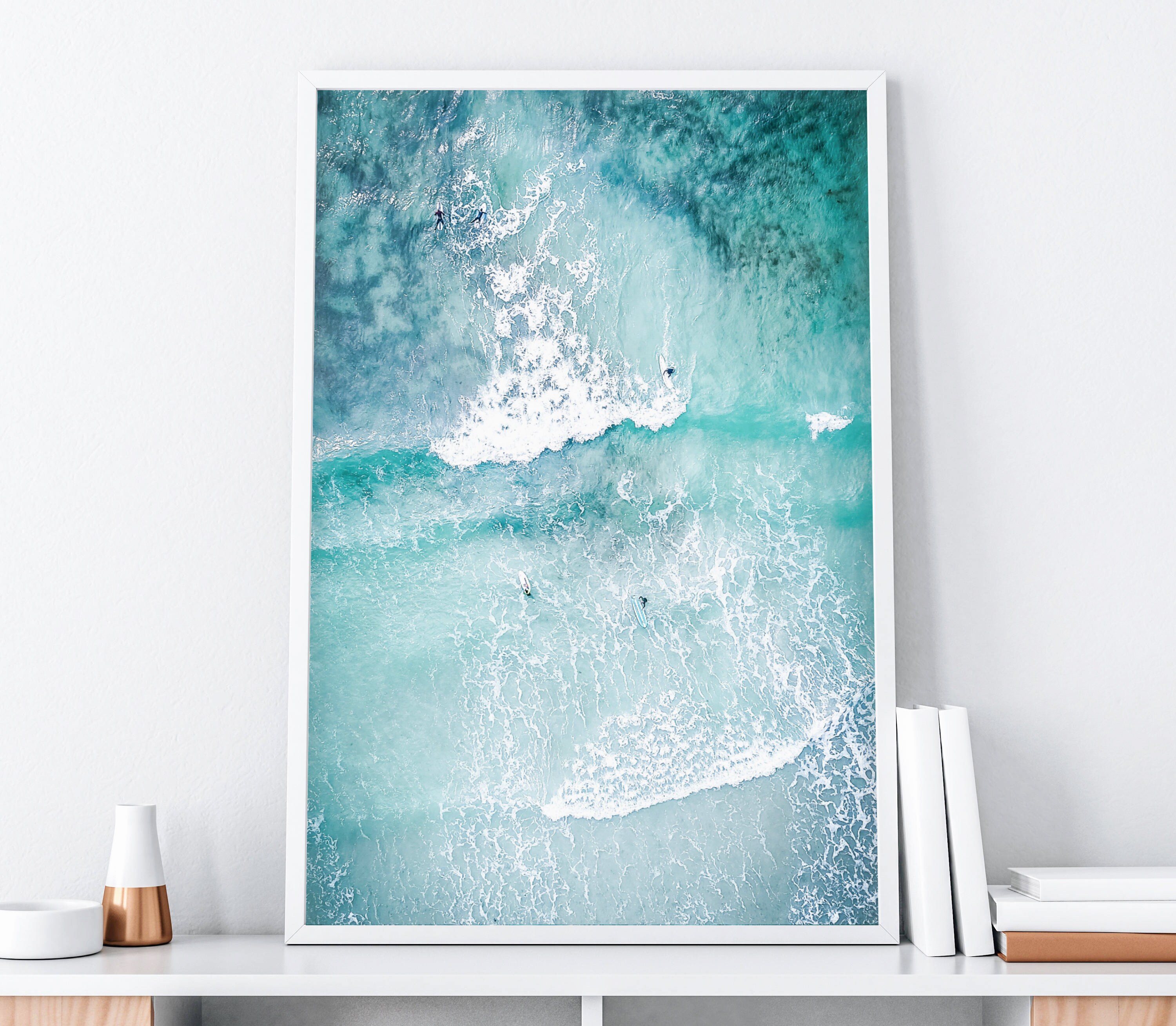 Ocean Art Print Set of 3 Prints, Ocean Print Download, Beach Print ...
