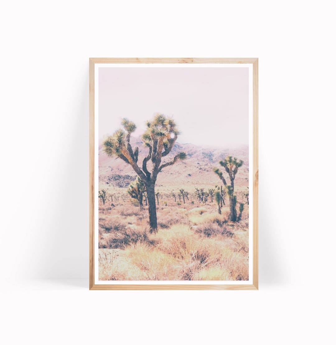 Joshua Tree Print Mojave Desert Photography Nature Printable - Etsy UK