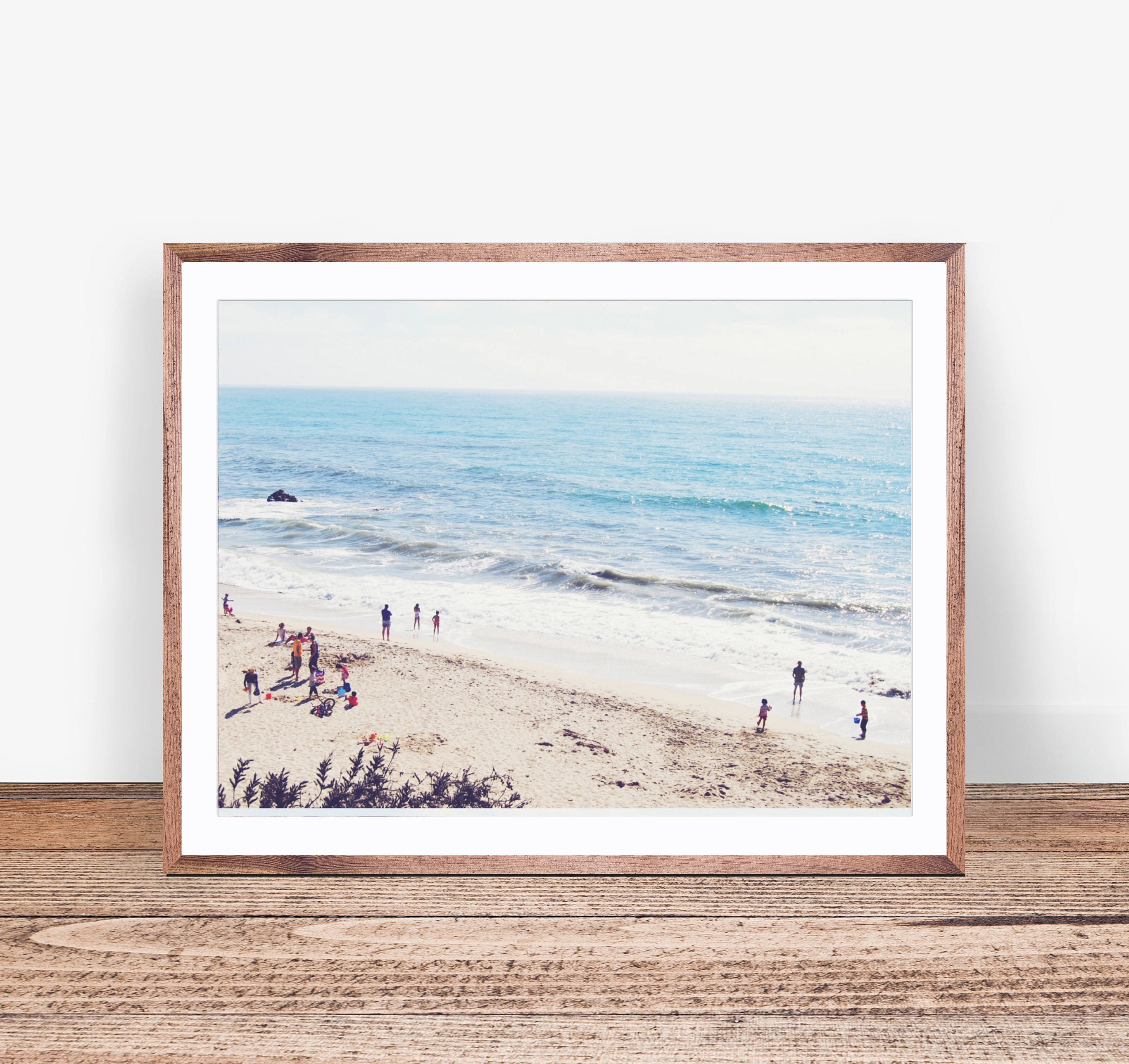 Beach Print, Beach Decor, Aerial Beach View, Coastal Print, Beach ...