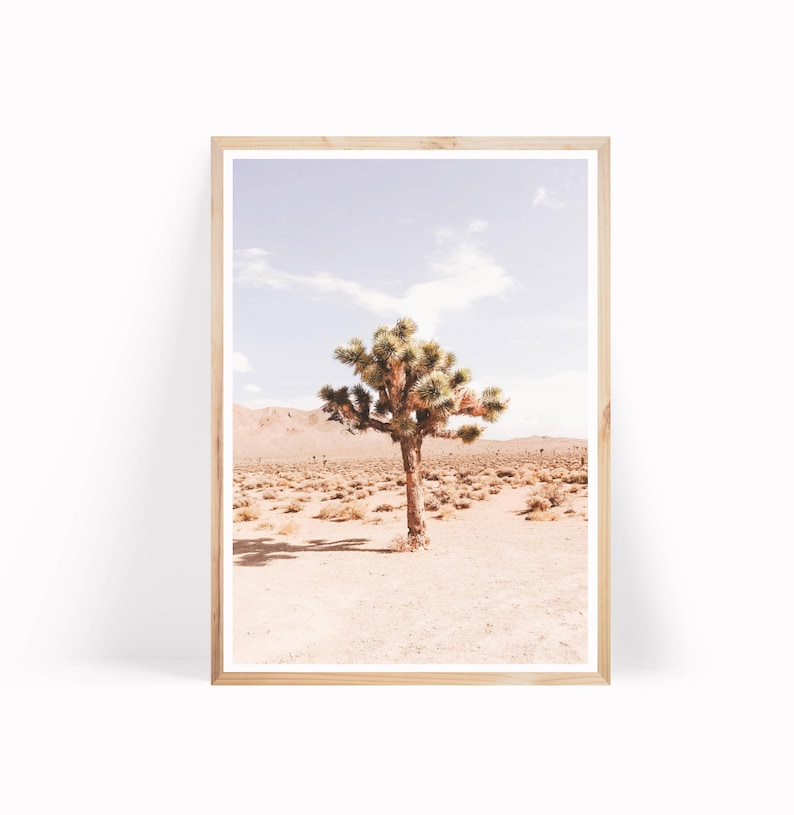 Joshua Tree Print Desert Photography Wilderness Print - Etsy