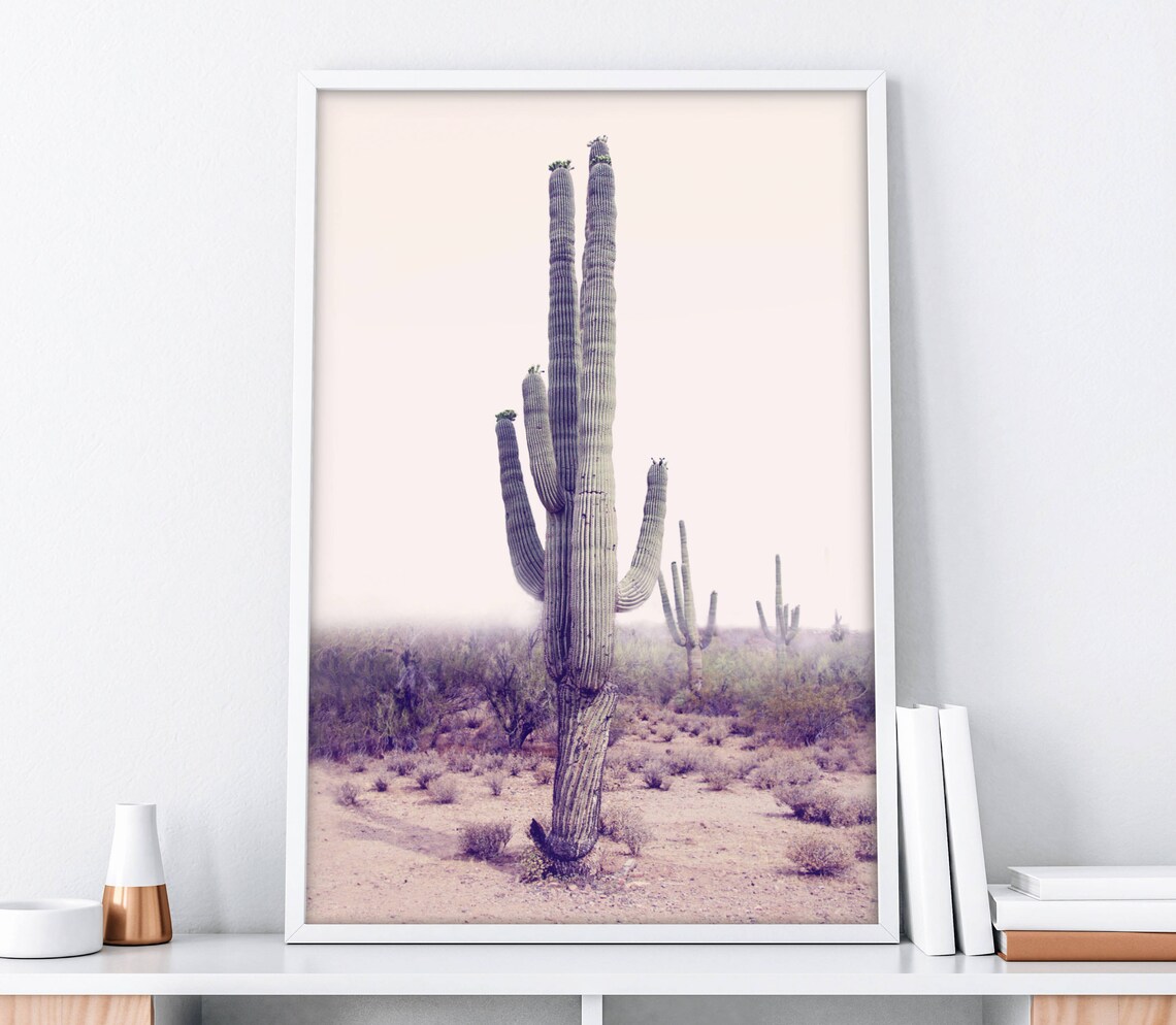 Desert Cactus Printable Desert Print Cactus Printable | Etsy