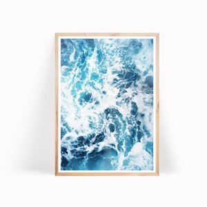 Ocean Water Print, Ocean Print, Abstract Printable Art, Water Print ...