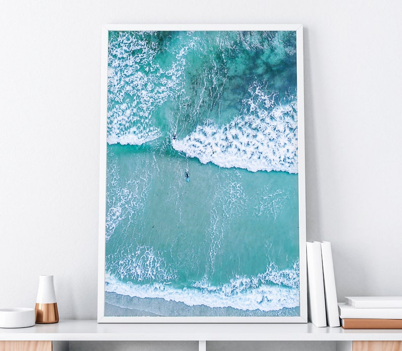 Ocean Art Print Set of 3 Prints Ocean Print Download Beach - Etsy