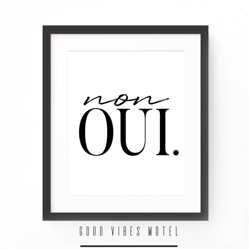 French Typography - Etsy
