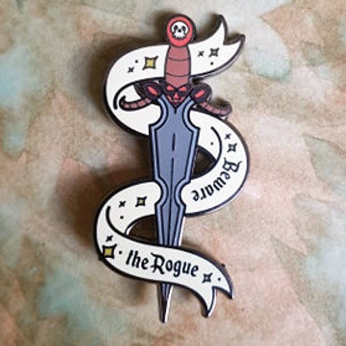 Rogue Raccoon Enamel Pin Exclusive D&D Class Pins DND DICE - Etsy