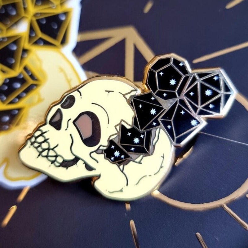 Dnd Enamel Pin - Etsy