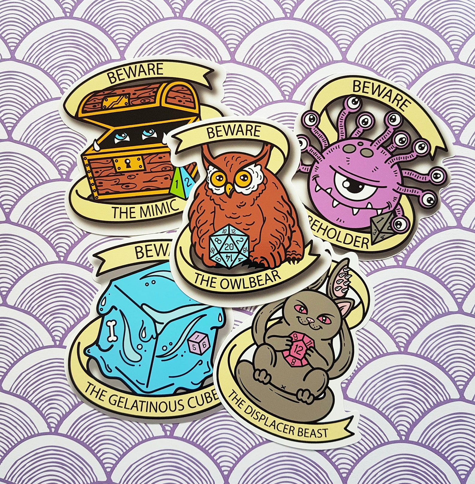 DND Vinyl Sticker! - Etsy UK