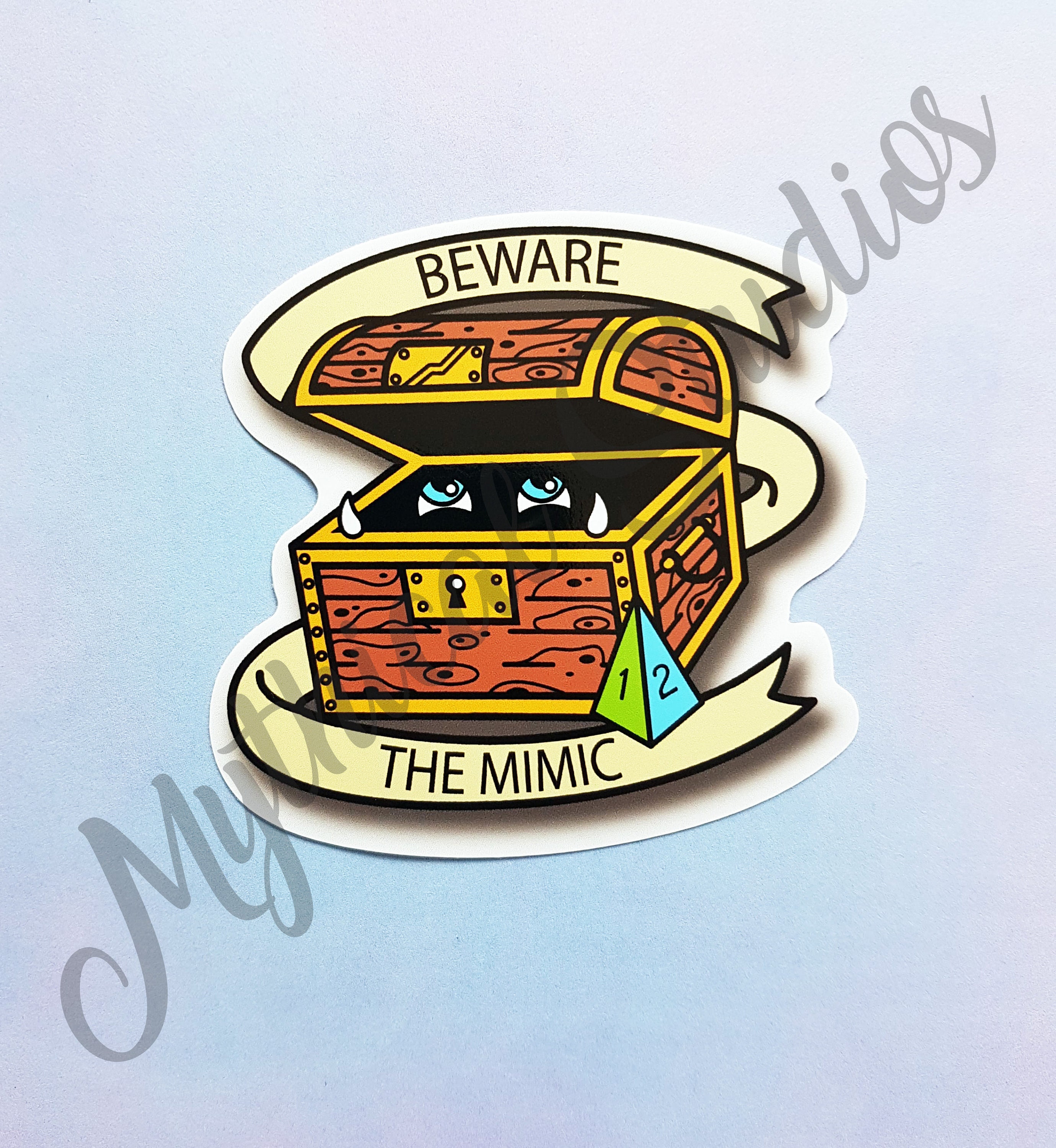 Mimic Vinyl Sticker - Etsy