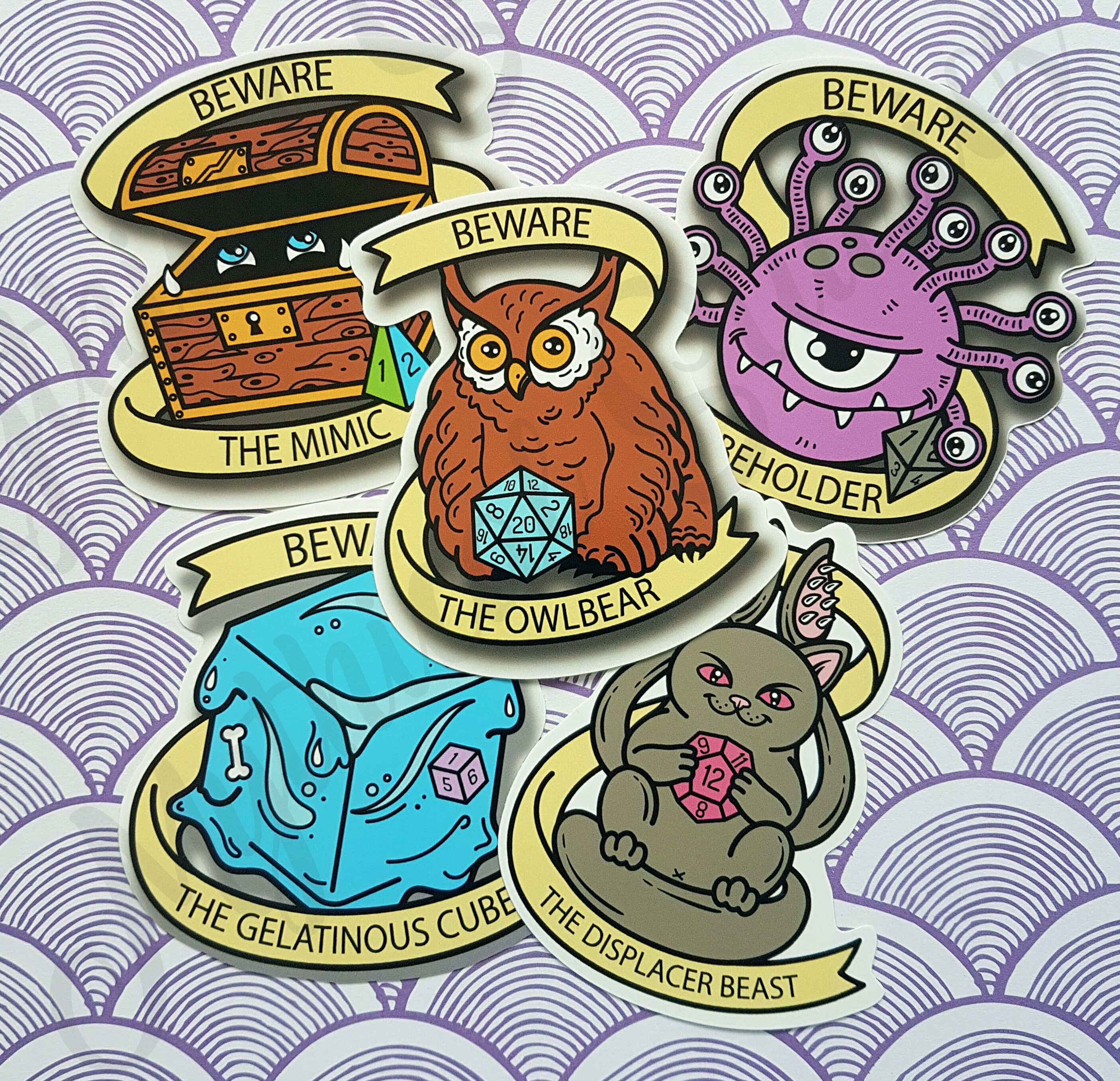 DND Vinyl Sticker! - Etsy UK