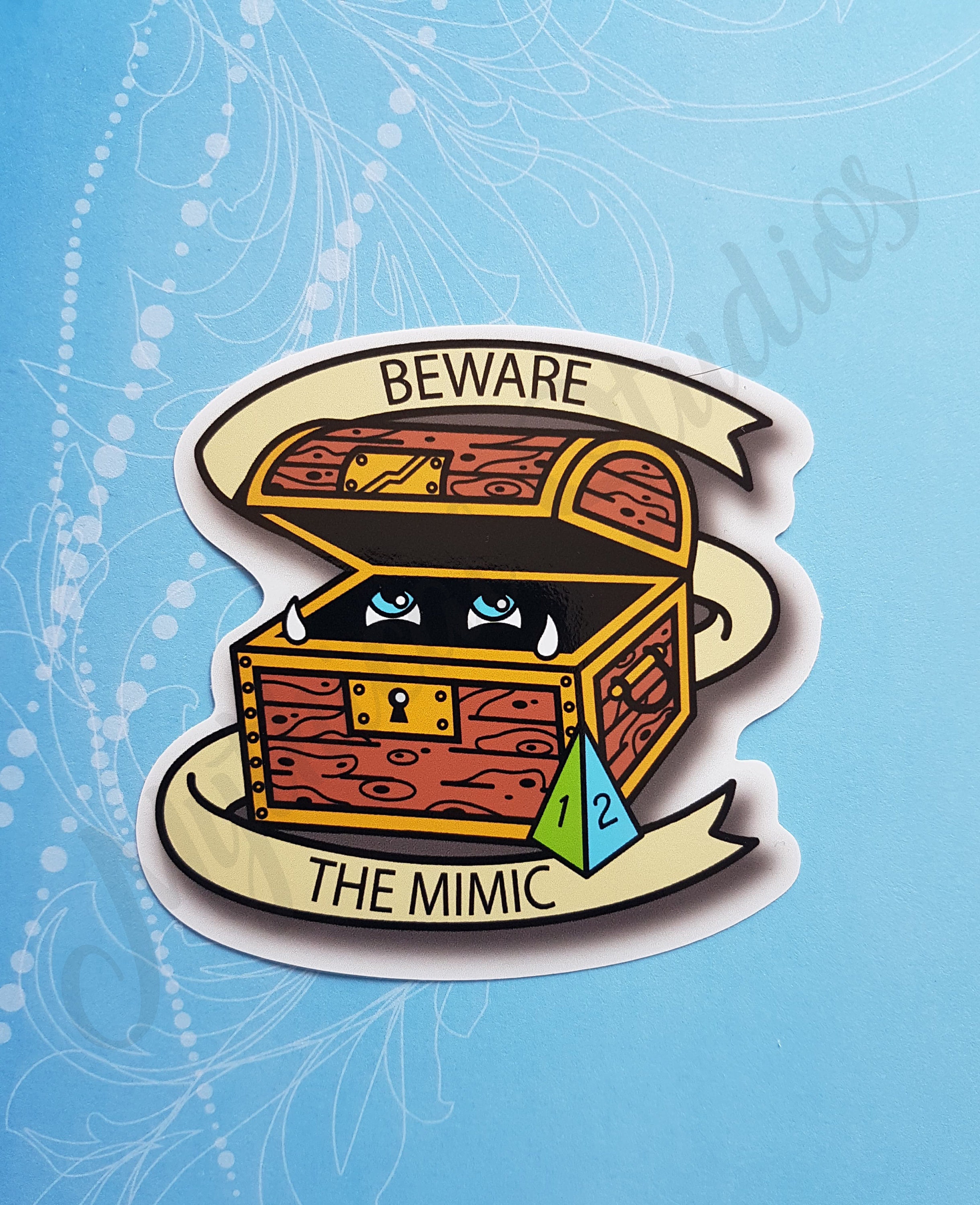 Mimic Vinyl Sticker - Etsy