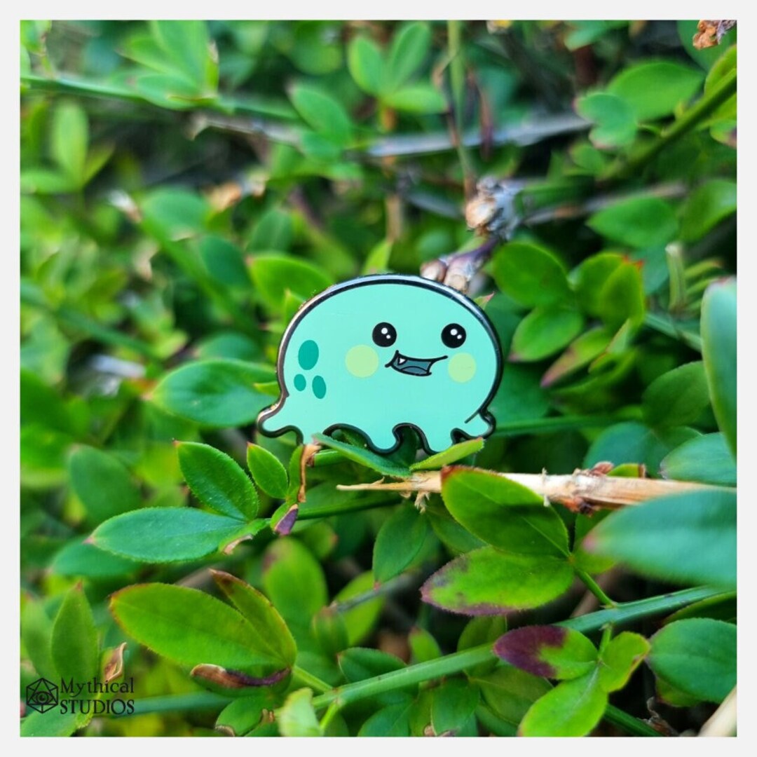 Gloop Enamel Pin! Mythical Studios Gelatinous Gloop Hard Enamel Pin - Etsy