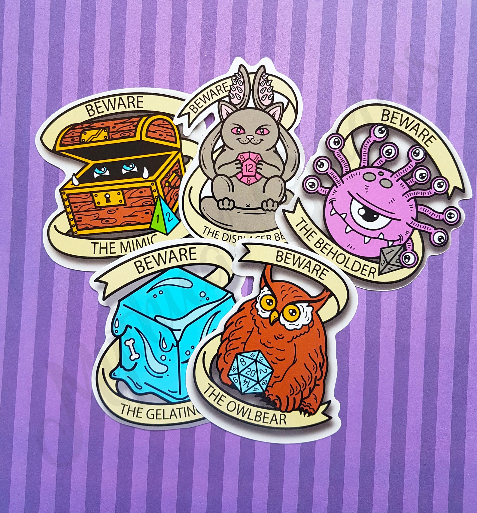 DND Vinyl Sticker! - Etsy UK