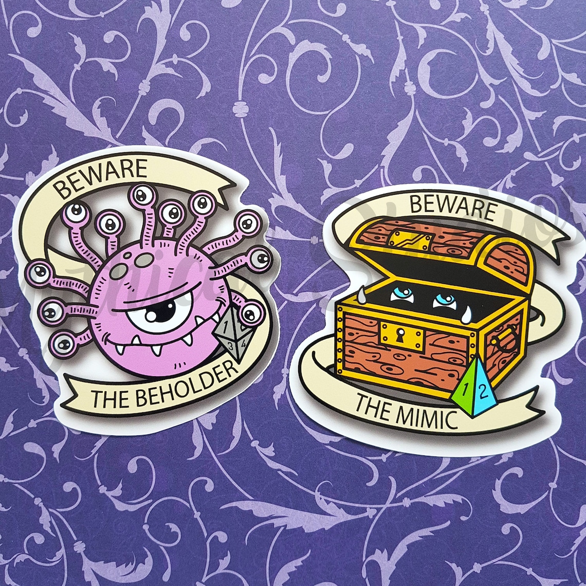 Mimic Vinyl Sticker | Etsy