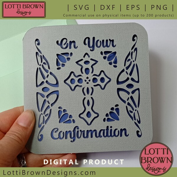 Confirmation Svg - Etsy