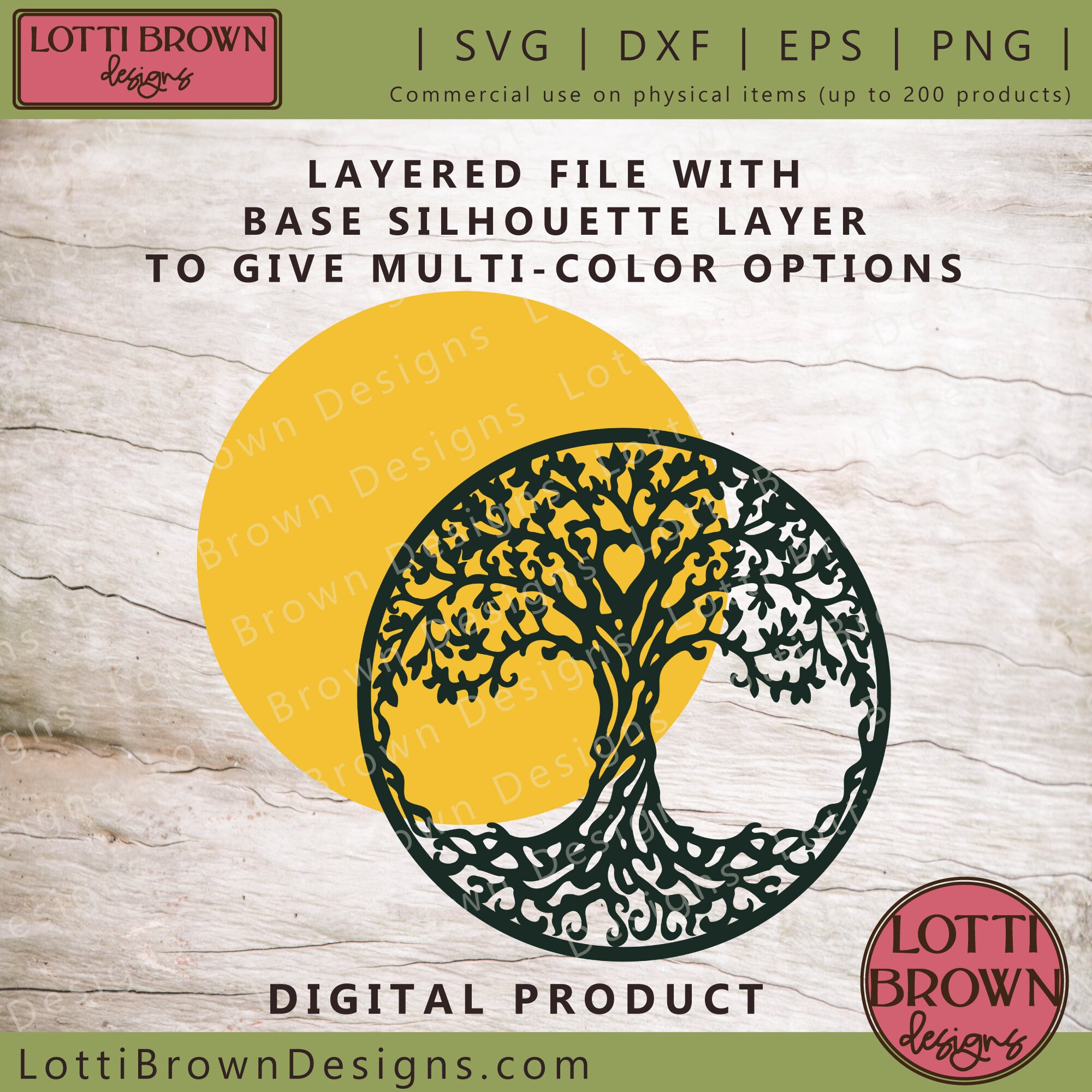 Tree of Life SVG Tree of Life Circle SVG Celtic Tree of Life - Etsy