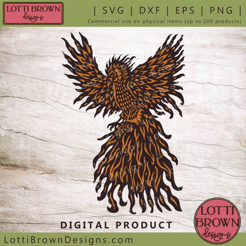 Phoenix SVG Phoenix Clipart Phoenix Cut Files Svg Dxf - Etsy
