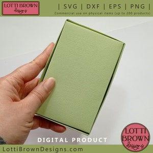 Gift Card Box SVG Template, Gift Card Holder Svg, Eps, Dxf, Png for ...