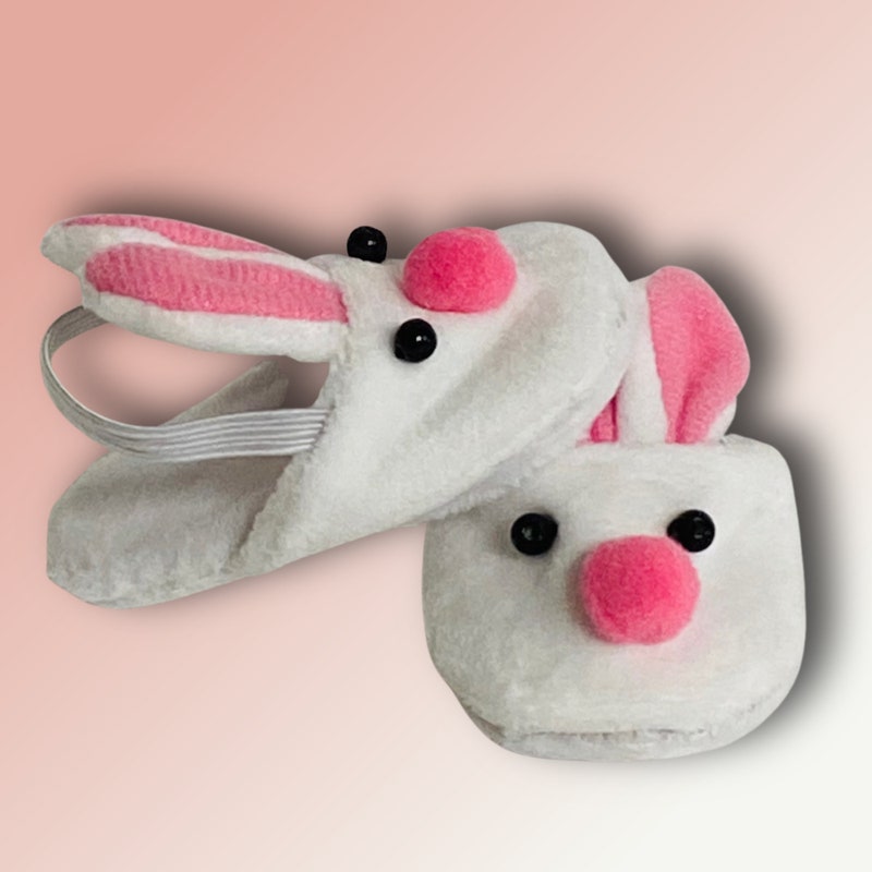 Bunny Slippers - Etsy