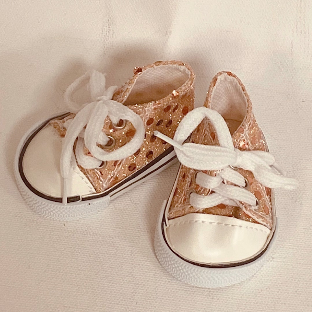 Sequin Shoes for Doll, 18 Inch Doll Sneakers, Sneakers for Girl Doll ...