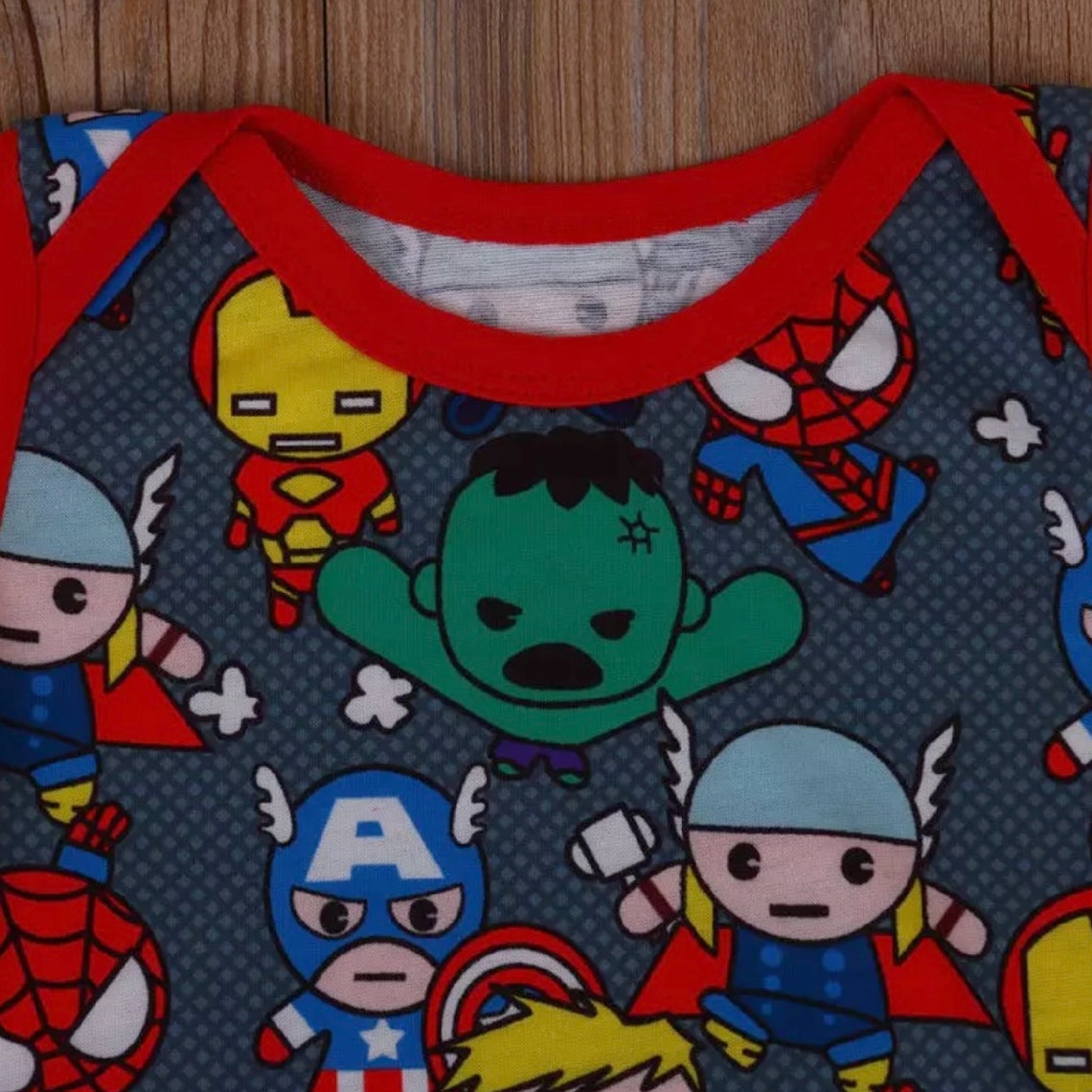 Marvel Heroes Onesie Bodysuit for Baby Boy Marvel Onesie for - Etsy