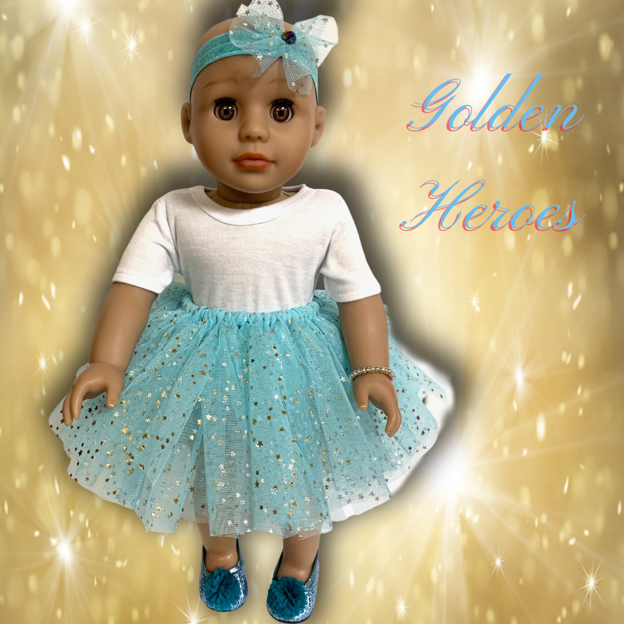 Birthday Gift Alopecia Awareness Doll Cancer Awareness Doll Golden ...