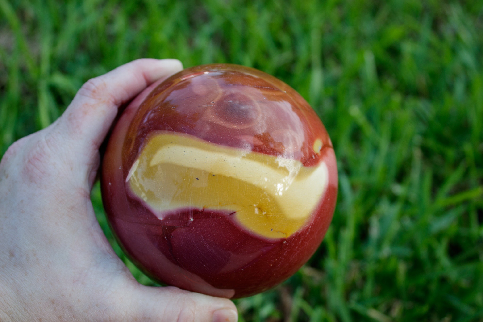 Mookaite Jasper Sphere 97mm 3.8 Mookaite Jasper - Etsy