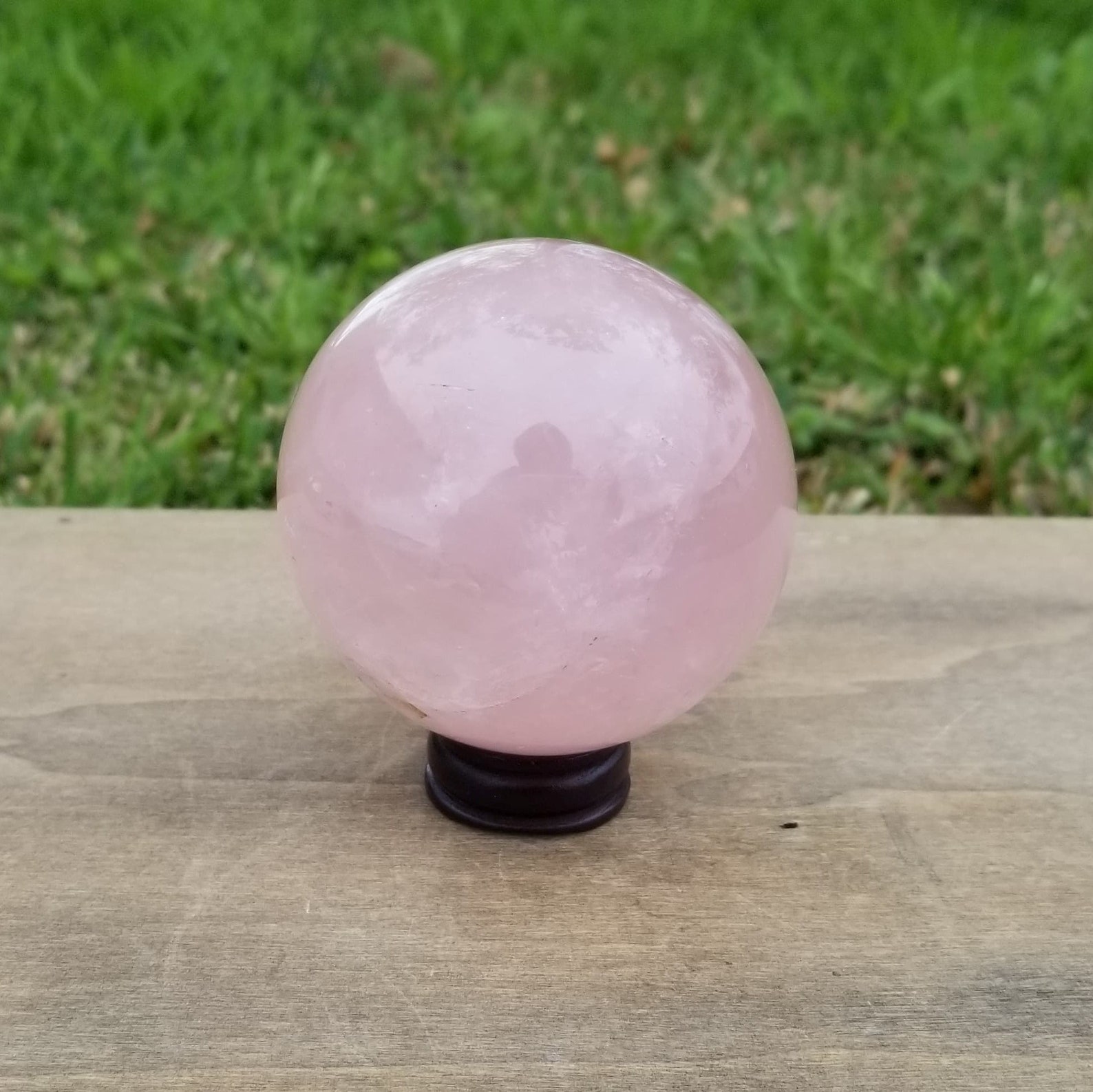 Rose Quartz Sphere Rose Quartz Sphere Rose Quartz 67 mm | Etsy