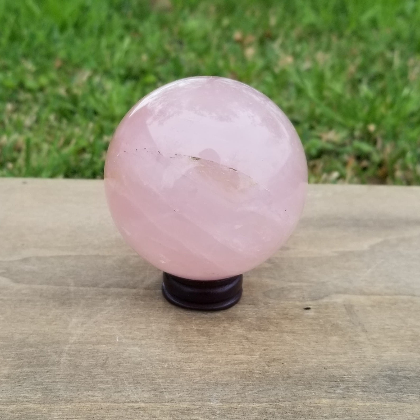 Rose Quartz Sphere Rose Quartz Sphere Rose Quartz 67 mm | Etsy
