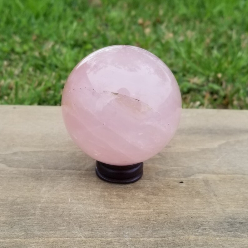 Rose Quartz Sphere Rose Quartz Sphere Rose Quartz 67 Mm - Etsy