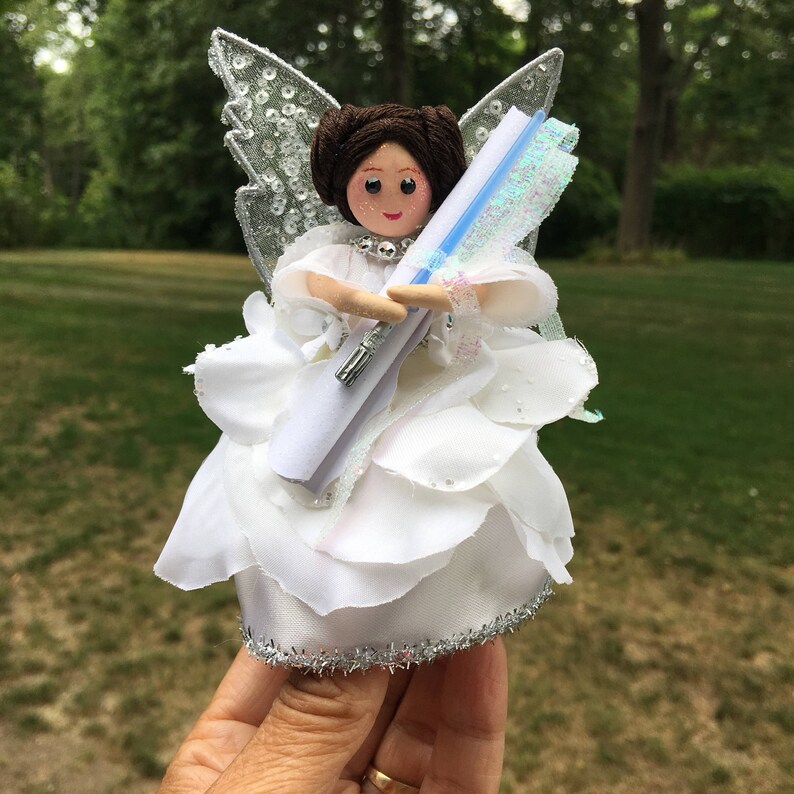 Princess Leia inspired Wish Fairy Birthday Gift Flower Girl | Etsy