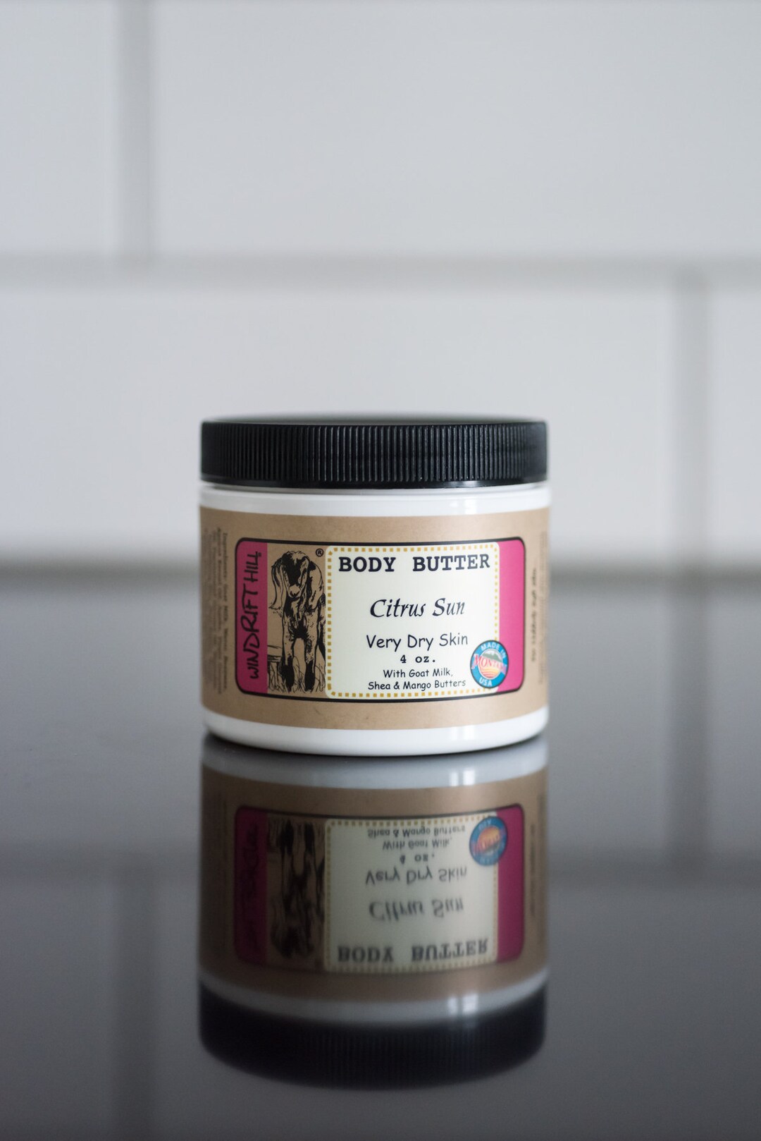 Goat Milk Body Butter | Citrus Sun | Great for Dry Cracked Fingers and ...