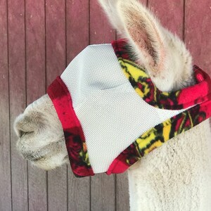 Sew-it-yourself Kits Alpaca / Llama Fly Masks - Ships Fast!!! - Etsy