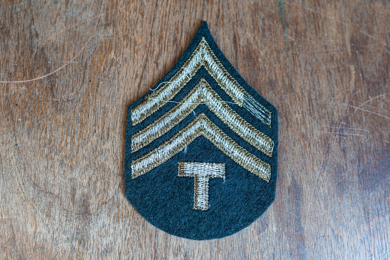 Vintage WWII US Army Tech Sergeant Fourth Class Cloth Patch | Etsy