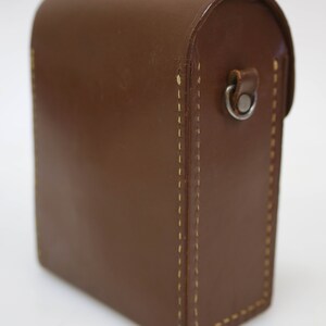 Vintage Camera Bag 1950s Brown Leather - Etsy