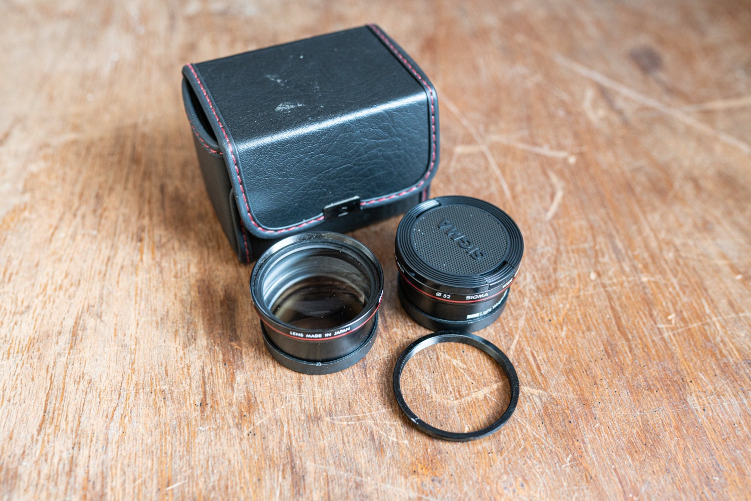Sigma Wide Tele Converter Lenses W/ Case and 49mm to 46mm - Etsy