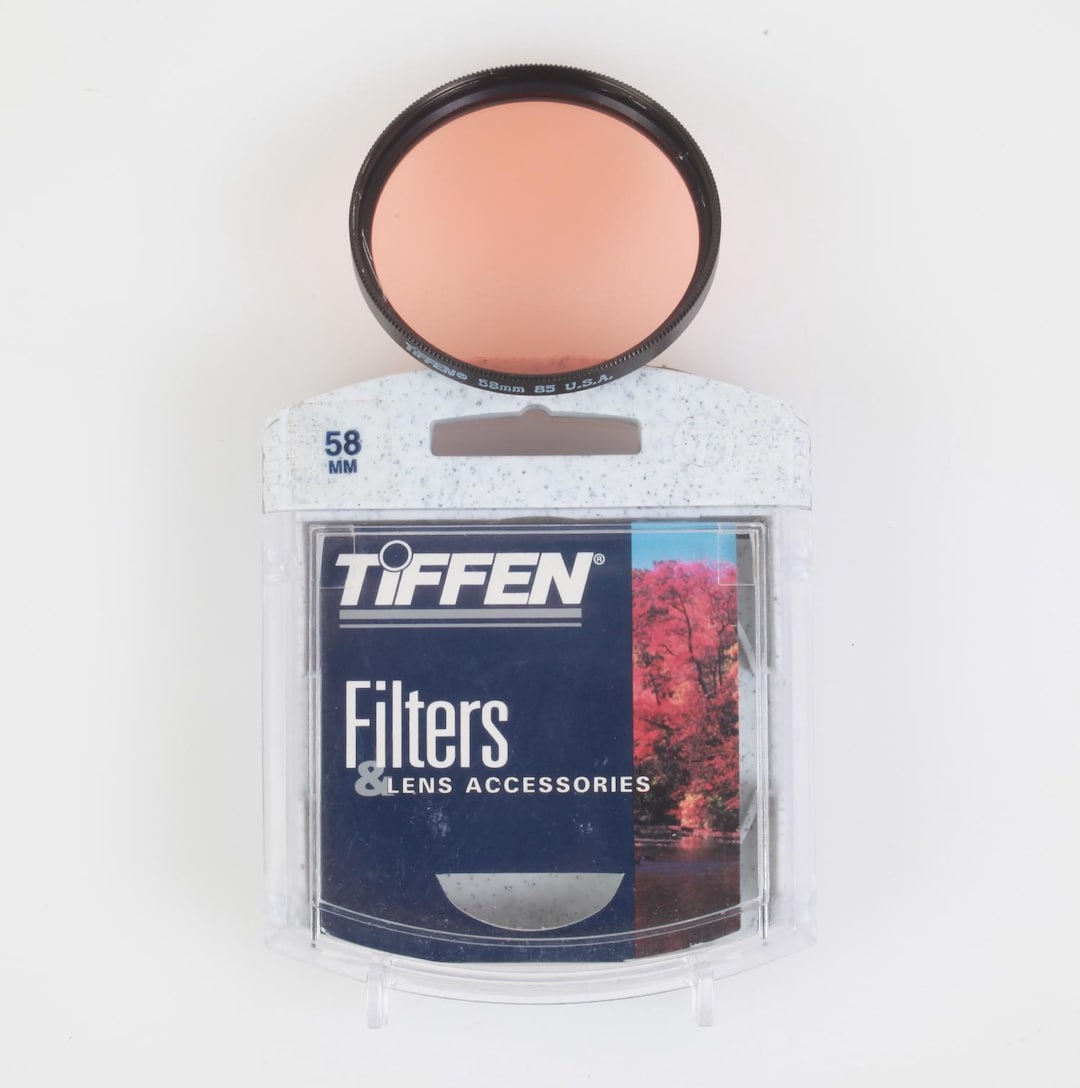 Tiffen 58mm 85 Warming Orange Lens Filter - Etsy
