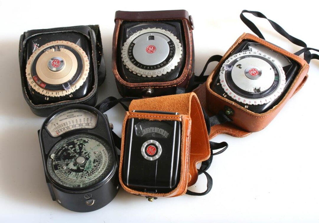 Bakelite Light Meter Collection, VINTAGE SET OF 5 - Etsy
