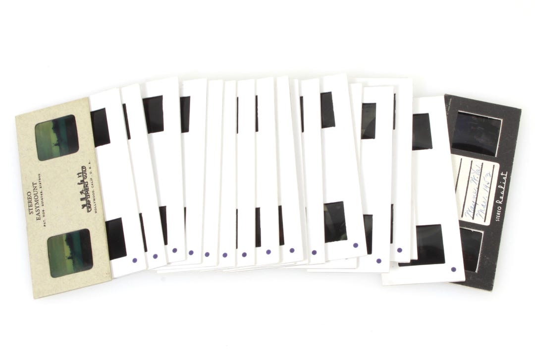 Vintage Stereo Slides 1950-60s - Lot of 20 - Etsy