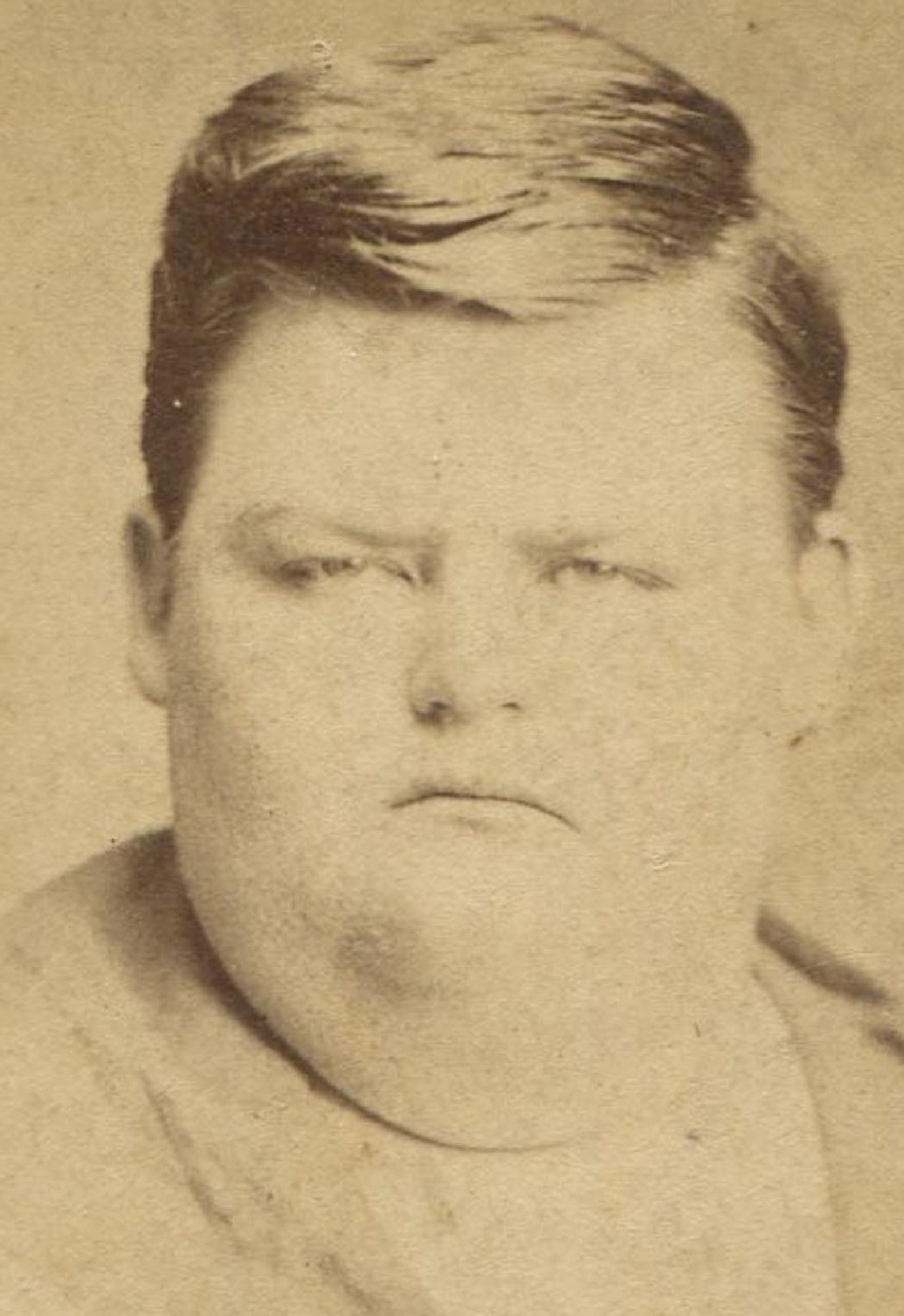 Chauncey Morlan, Circus Fat Man. Cdv by Chas Eisenmann. N.y. - Etsy