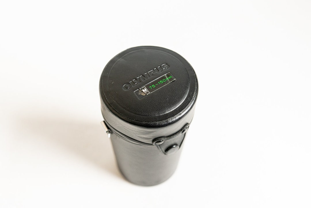 Vintage Black Olympus Hard Lens Case - Originally for 75-150mm - Etsy