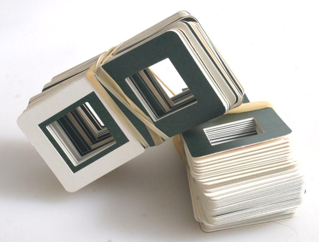 126mm Heat Sealed Slide Mounts, SET OF 25 - Etsy