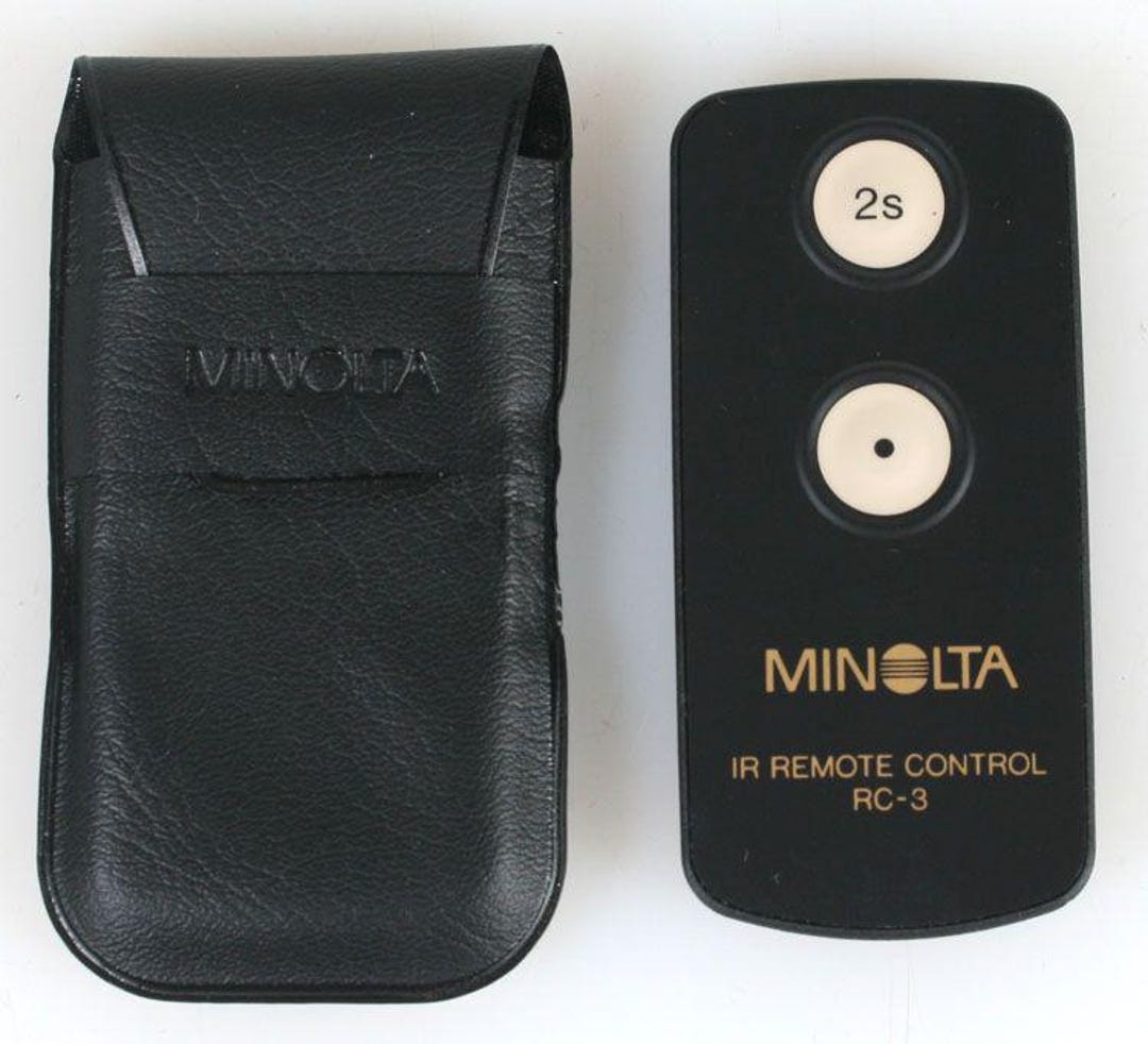 Minolta Ir Remote Control Rc-3 - Etsy