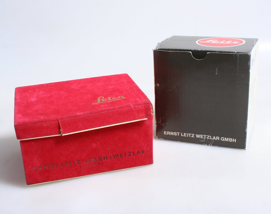 Leica M4-P Case Box and Red Leica Box, Set of 2 - Etsy