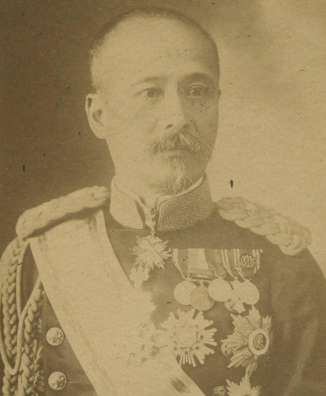 Japanese General Viscount Kodama Gentaro. Cabinet Card. - Etsy