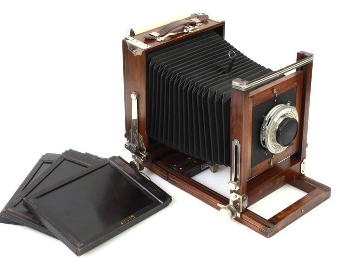 Tele Photo Cycle Poco (5x7) Manufactured 1897-1899 the Rochester Camera ...