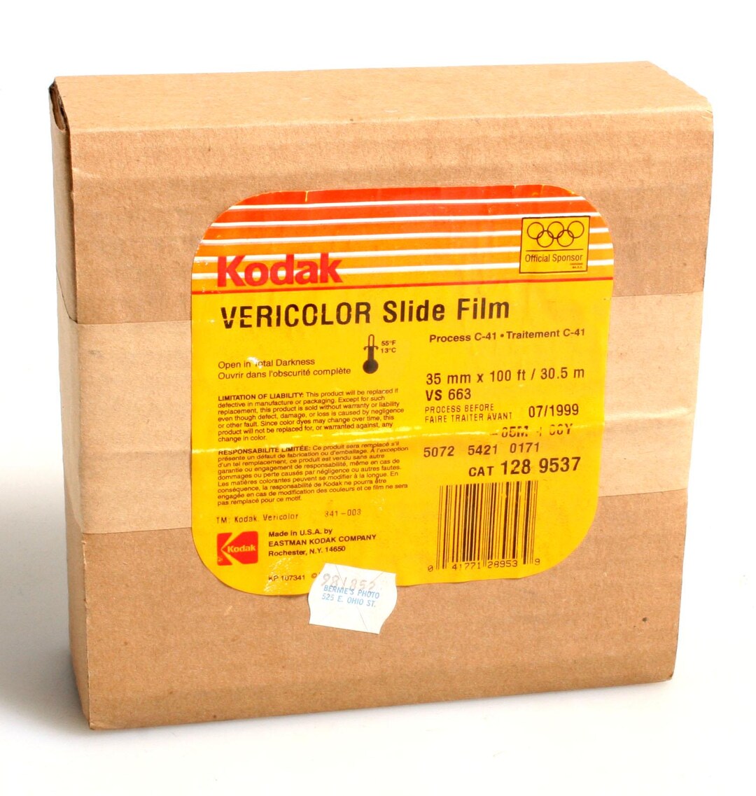 Kodak Vericolor Slide Film, 35mm, Expired 1999 - Etsy