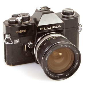 Fuji Fujica Manual Film Camera W Built in Meter, Self Timer & Wide ...