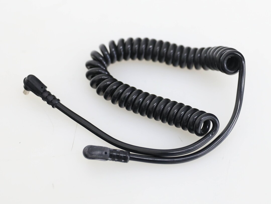 Flash Cord PC Male to PC Female Coiled - Etsy